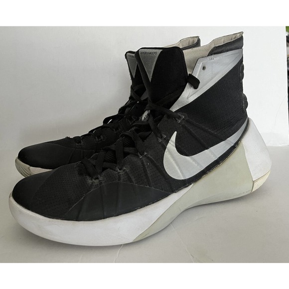 Nike | Shoes | Nike Hyperdunk 25 Men 9 Tb 749645001 Black Silver High ...